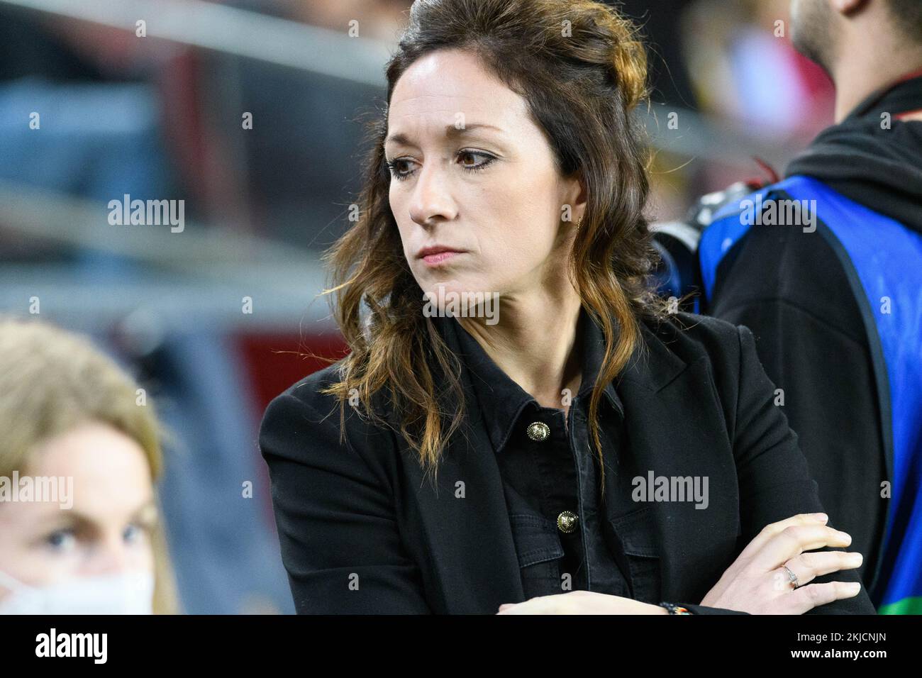 UEFA womens football director Nadine Kessler before the UEFA Womens ...