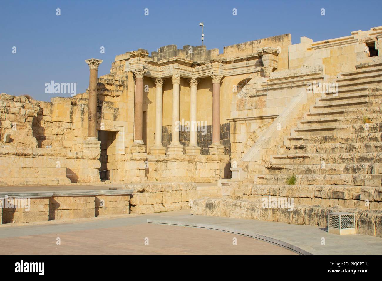 6 Nov 2022 Ancient Roman ruins in the Beth Shean National Park near ...