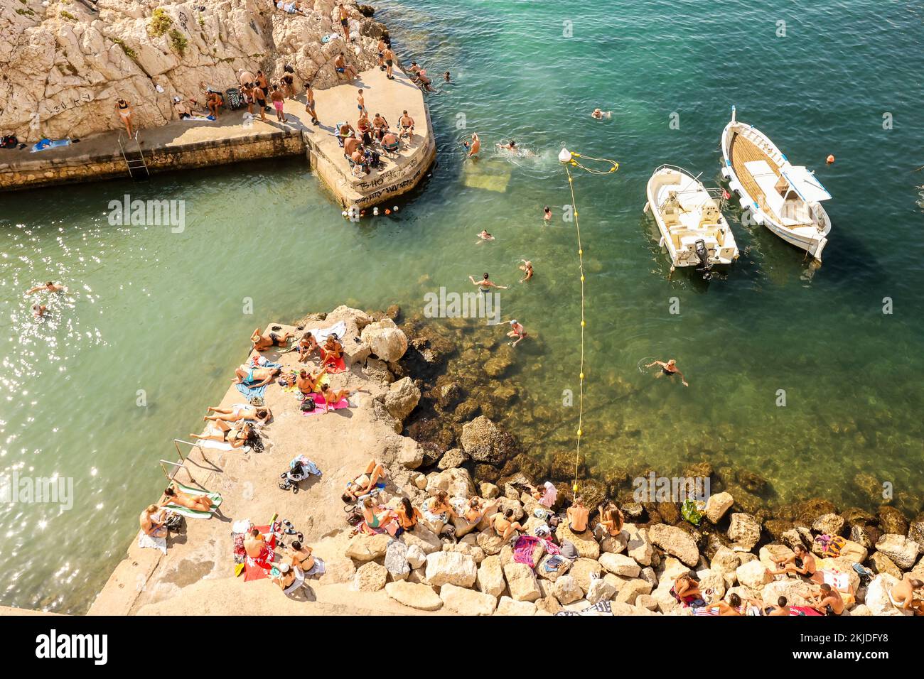 Piscine maritime du vallon des auffes hi-res stock photography and ...