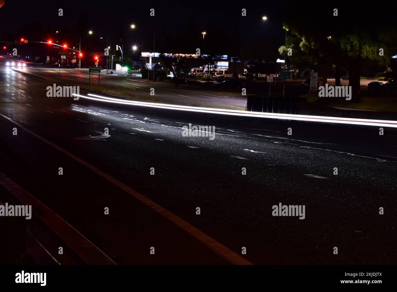 Car long exposure hi-res stock photography and images - Alamy