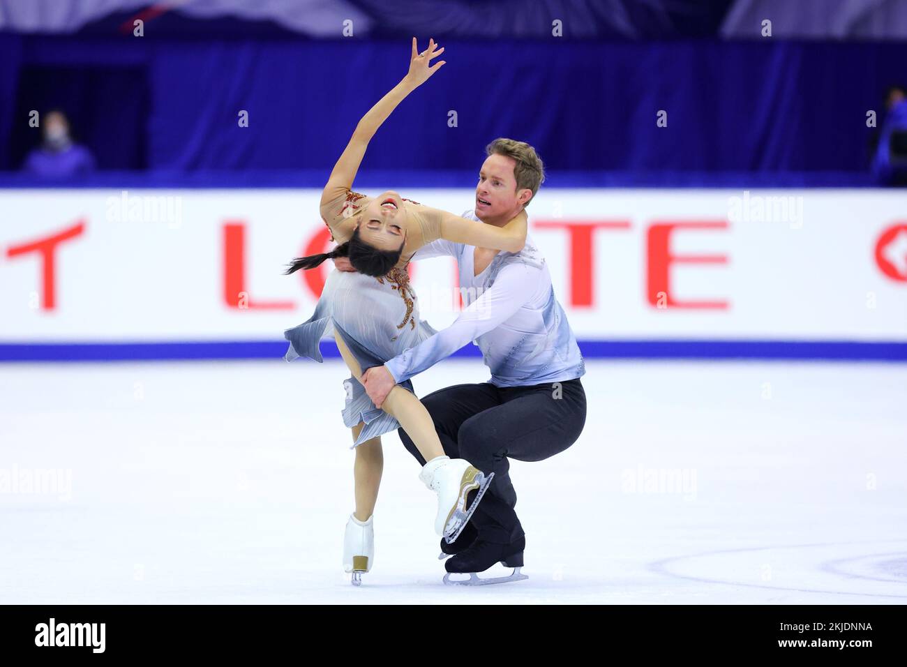 Makomanai Sekisui Heim Ice Arena, Hokkaido, Japan. 19th Nov, 2022 ...