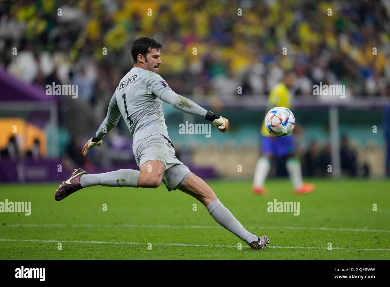 Lusail, Qatar. 24th Nov, 2022. Alisson Ramses Becker (BRA) Football ...