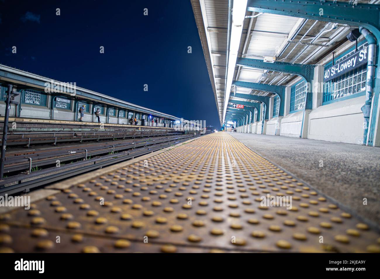 Nyc subway city view hi-res stock photography and images - Alamy