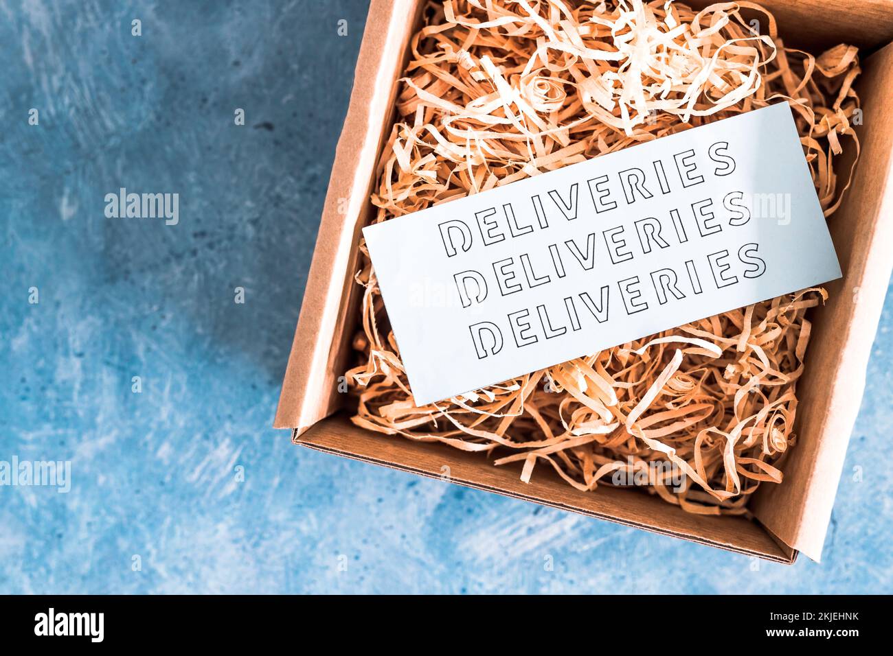 online shopping and shipping over the festive season, parcel or gift ...