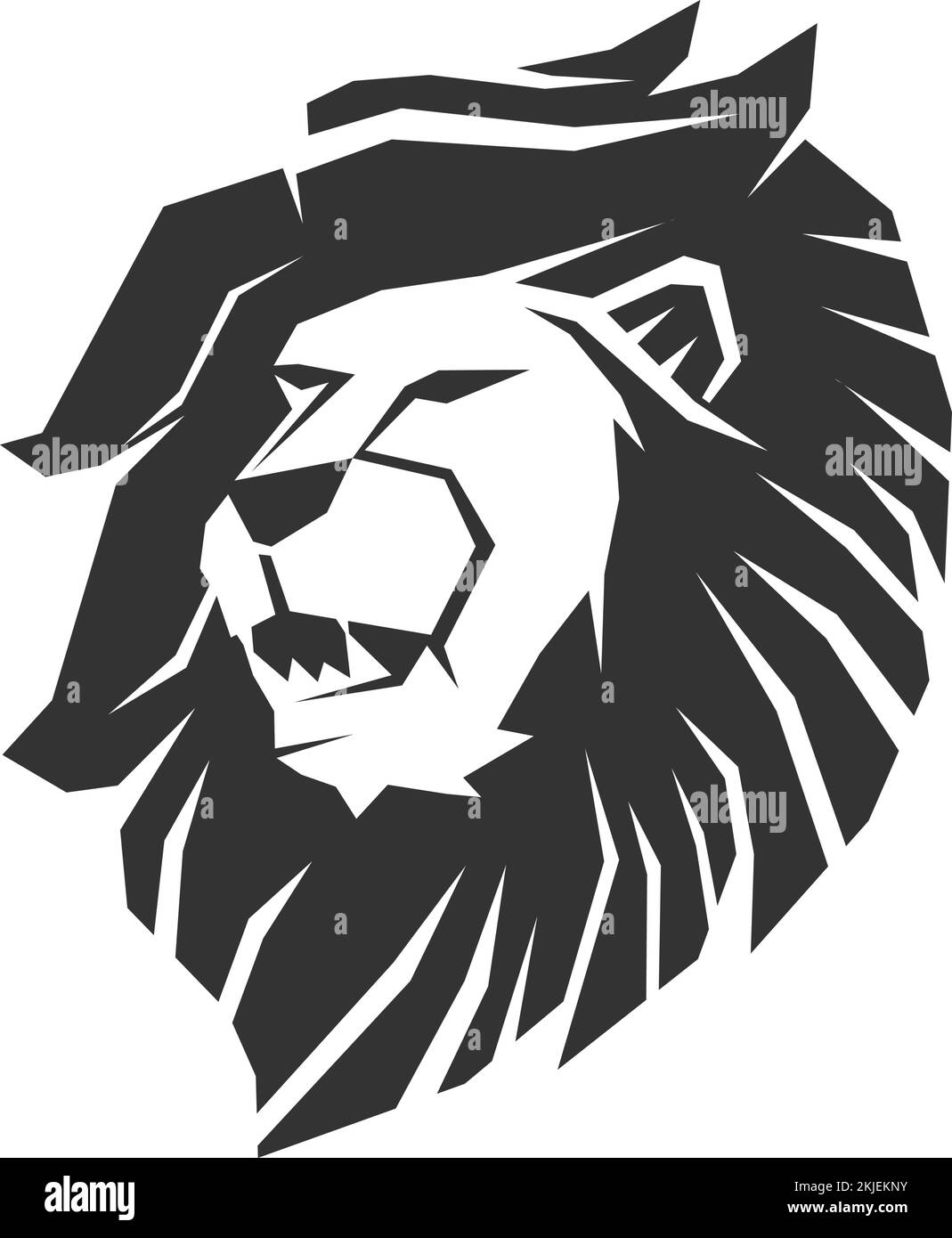 lion logo template Icon Illustration Brand Identity Stock Vector Image ...