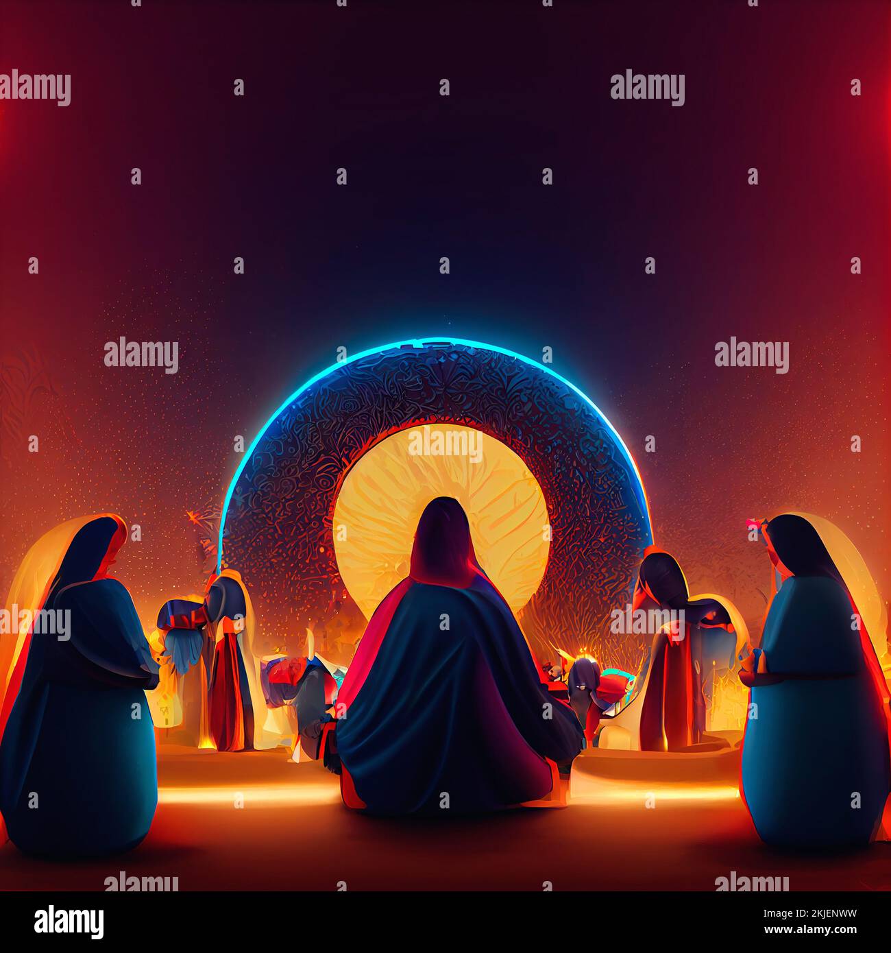 christmas image with religious atmosphere Stock Photo - Alamy
