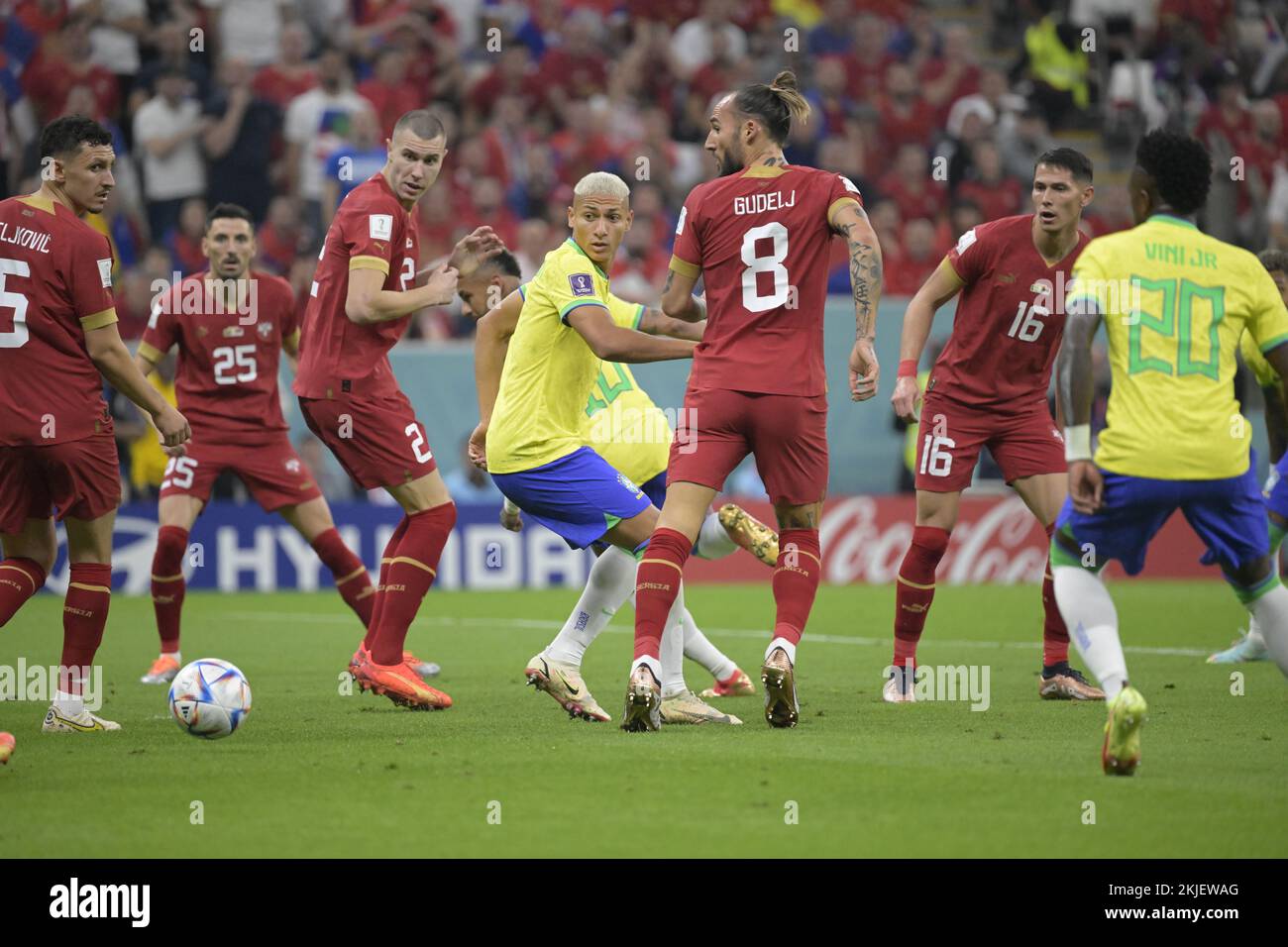 Doha-Qatar, 24th November 2022, Fifa world cup , soccer match between ...