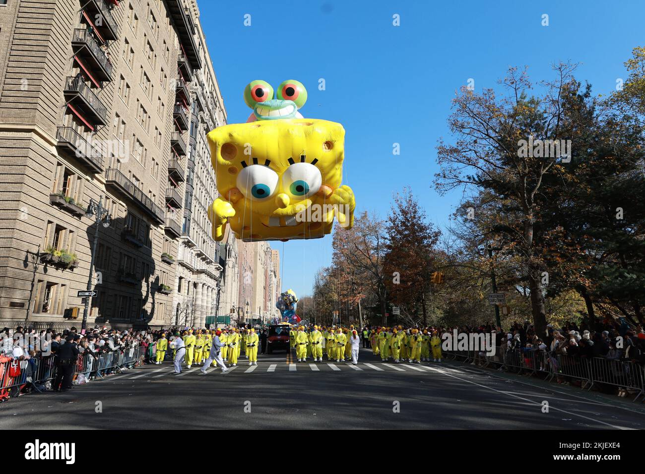 NEW YORK, NEW YORK - November 24, 2022: Nickelodeon’s SpongeBob ...