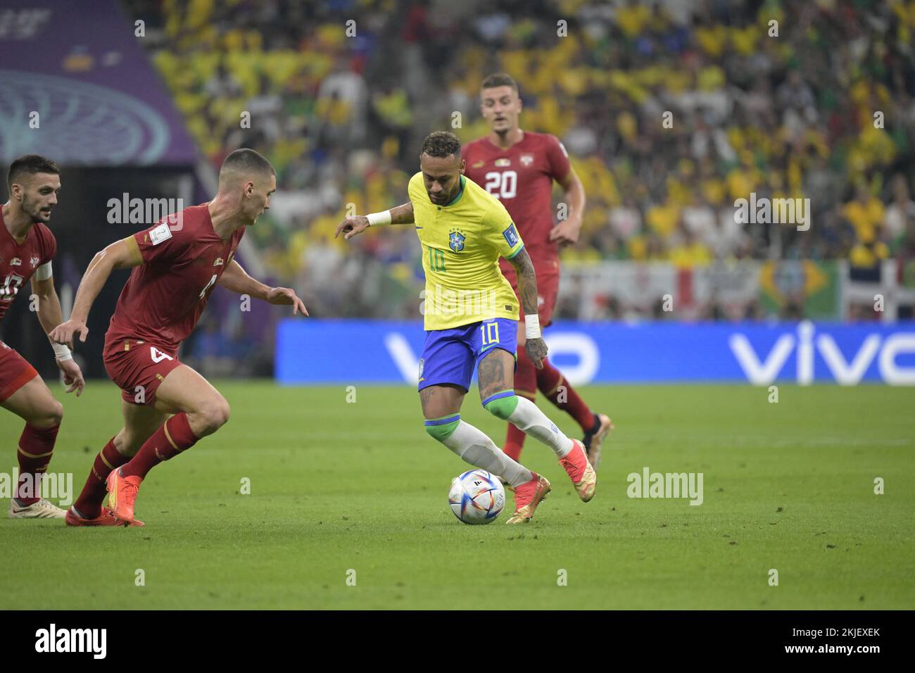 Doha-Qatar, 24th November 2022, Fifa world cup , soccer match between ...