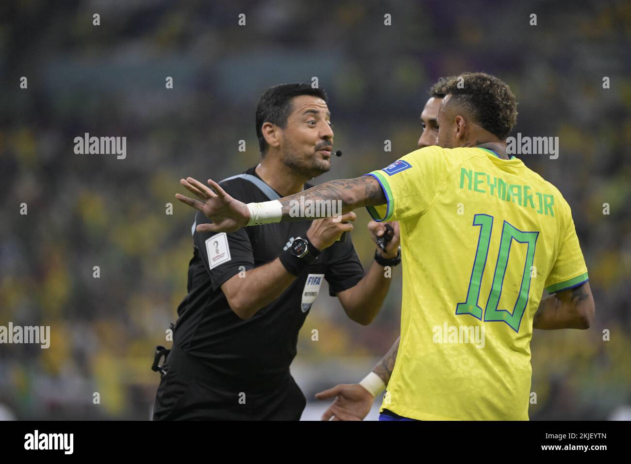 Doha-Qatar, 24th November 2022, Fifa world cup , soccer match between ...