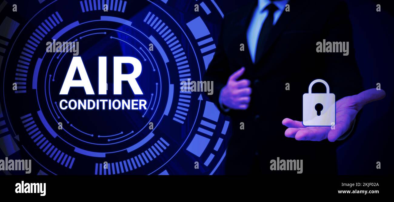 Conceptual display Air Conditioner. Business overview apparatus for ...