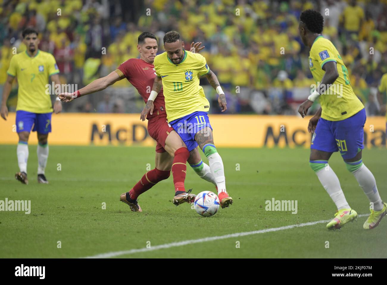 Doha-Qatar, 24th November 2022, Fifa world cup , soccer match between ...