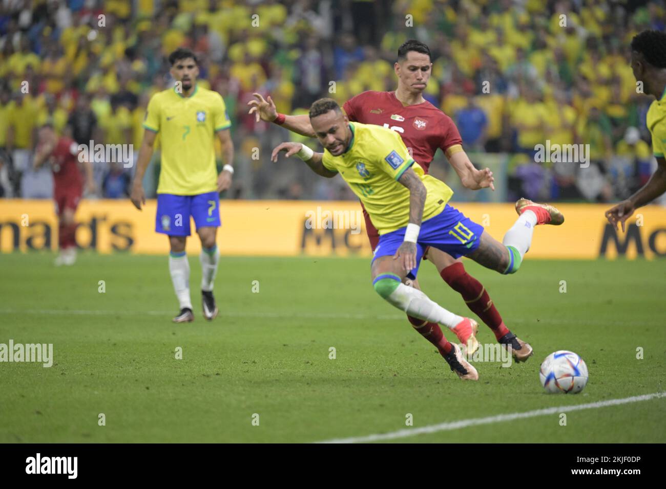 Doha-Qatar, 24th November 2022, Fifa world cup , soccer match between ...