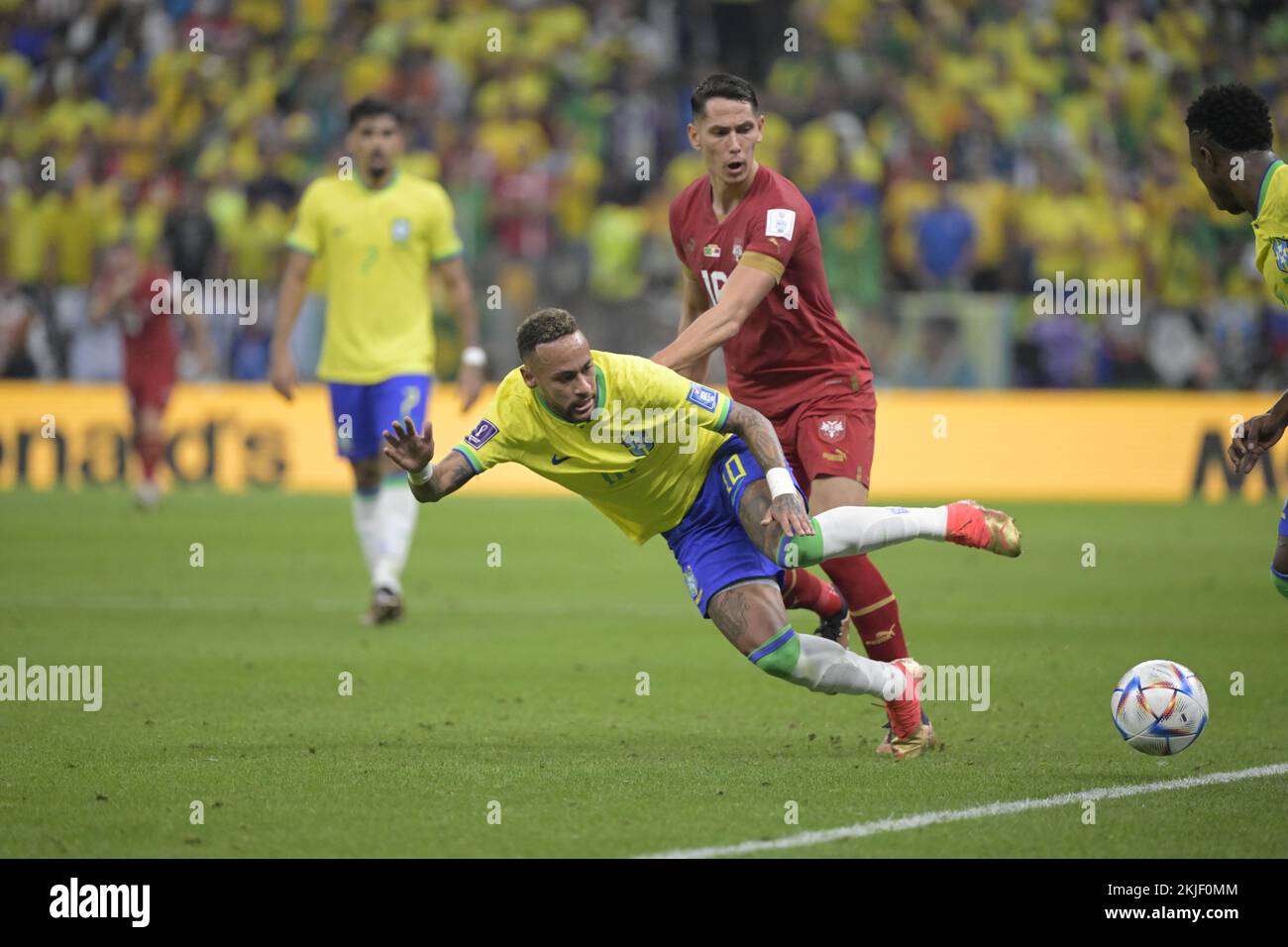 Doha-Qatar, 24th November 2022, Fifa world cup , soccer match between ...