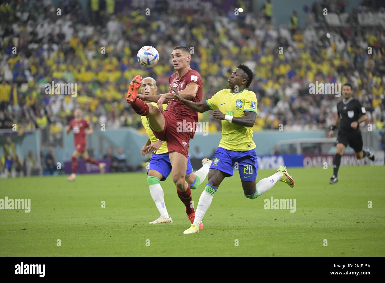 Doha-Qatar, 24th November 2022, Fifa world cup , soccer match between ...