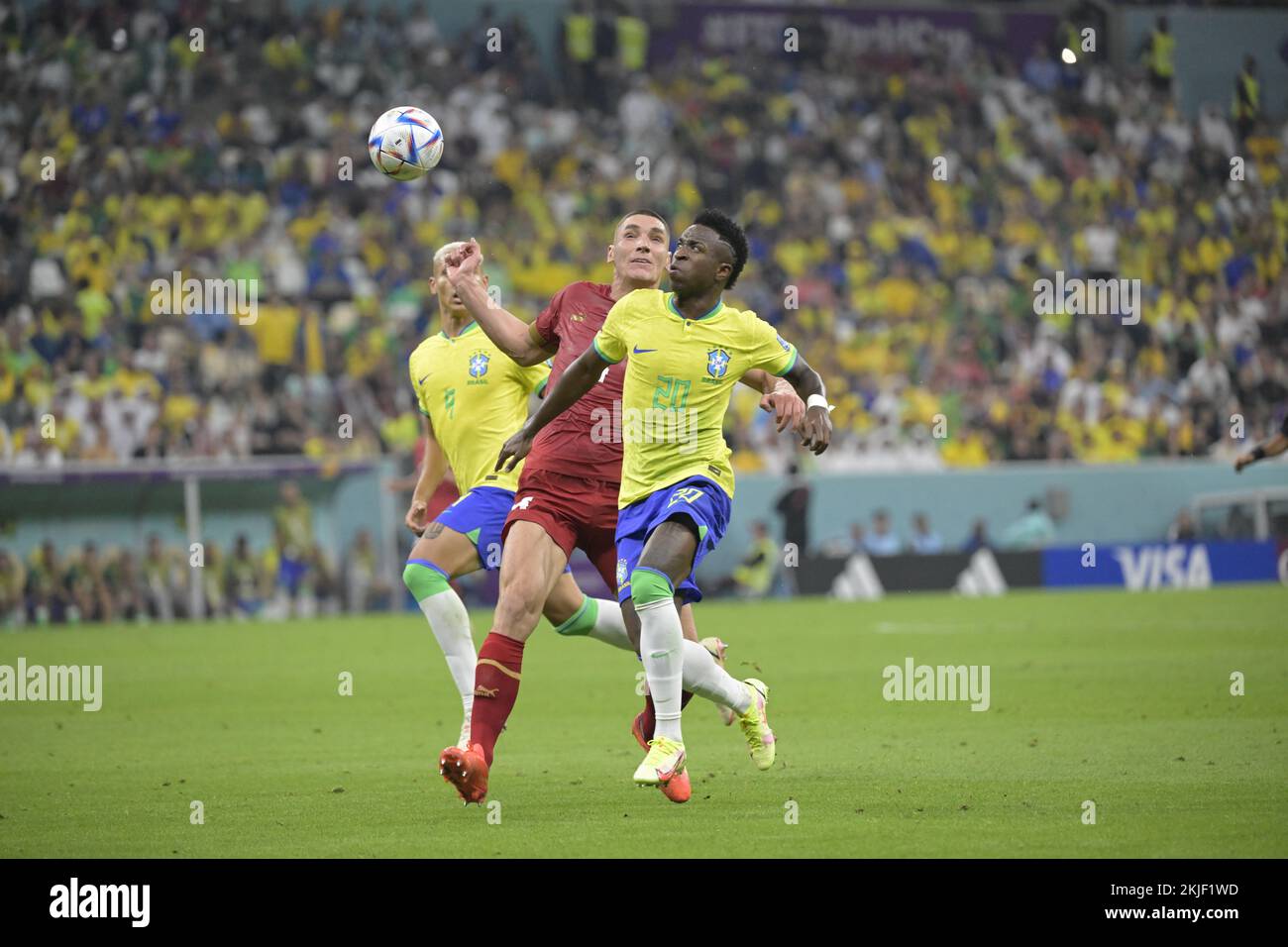 Doha-Qatar, 24th November 2022, Fifa world cup , soccer match between ...