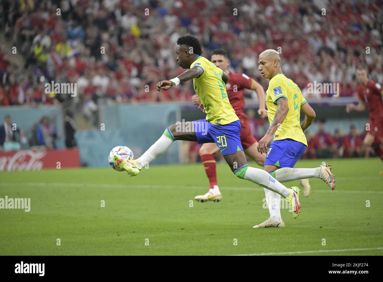 Doha-Qatar, 24th November 2022, Fifa world cup , soccer match between ...