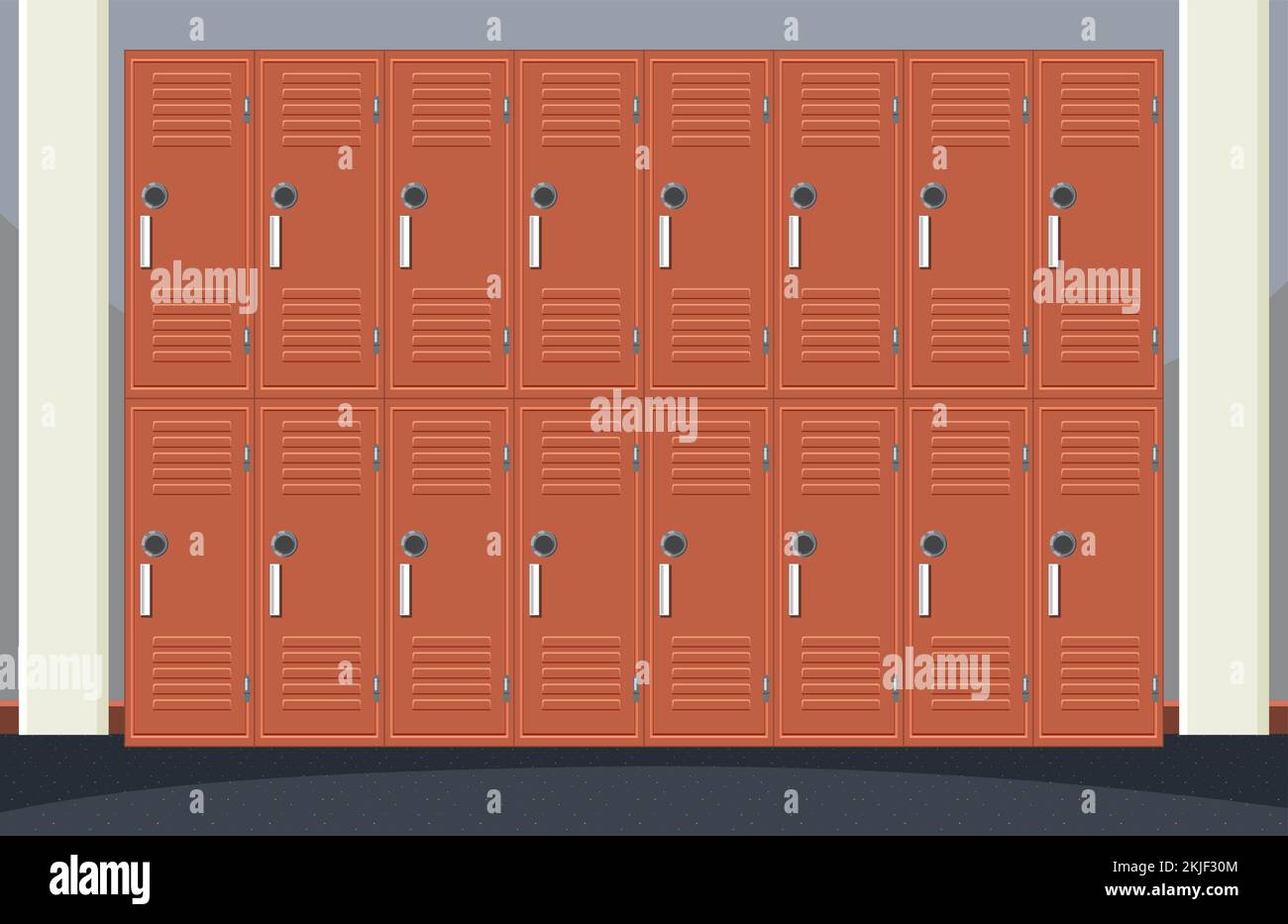 Front of lockers background illustration Stock Vector Image & Art - Alamy