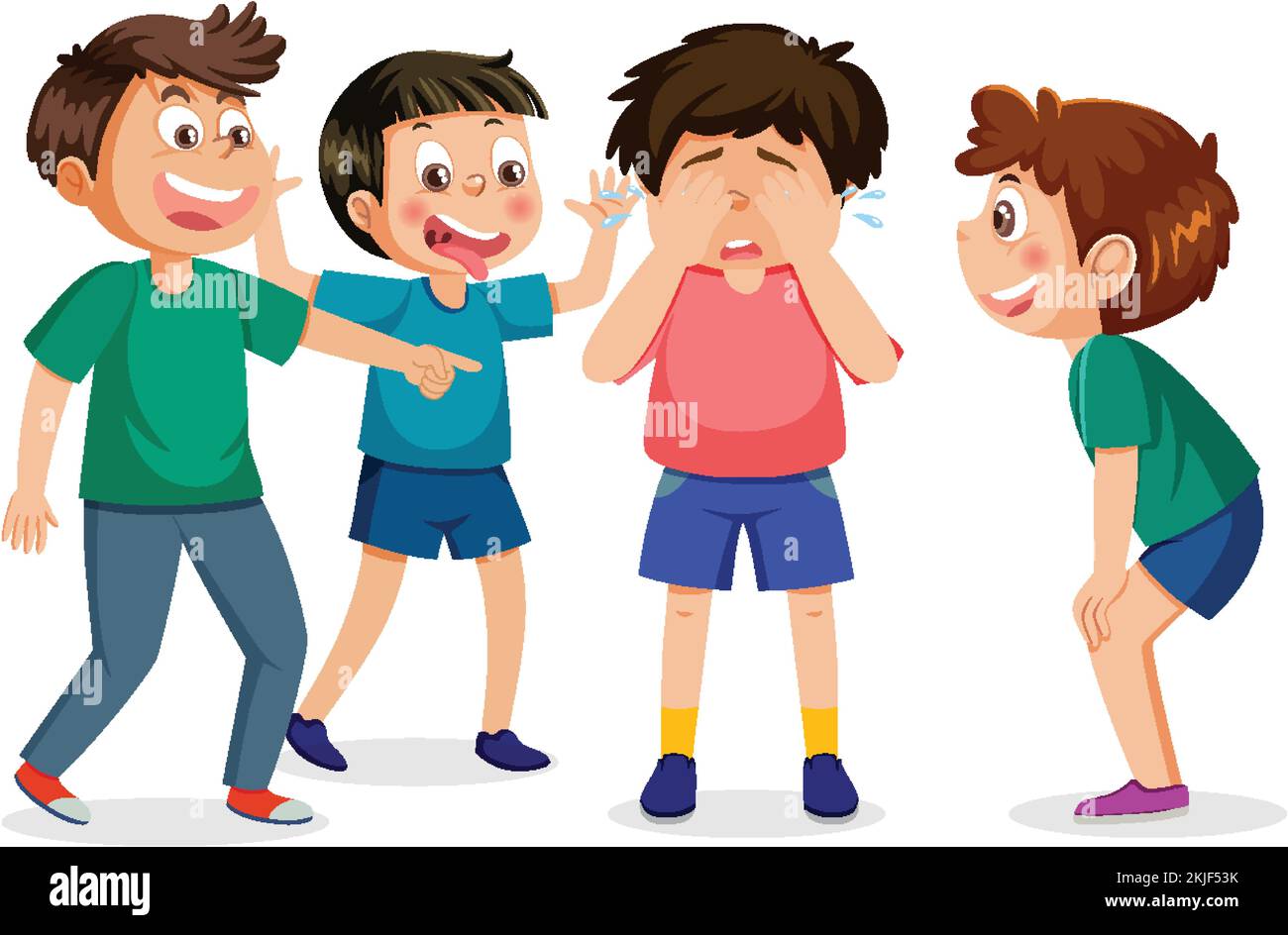 Laughing pals Stock Vector Images - Alamy