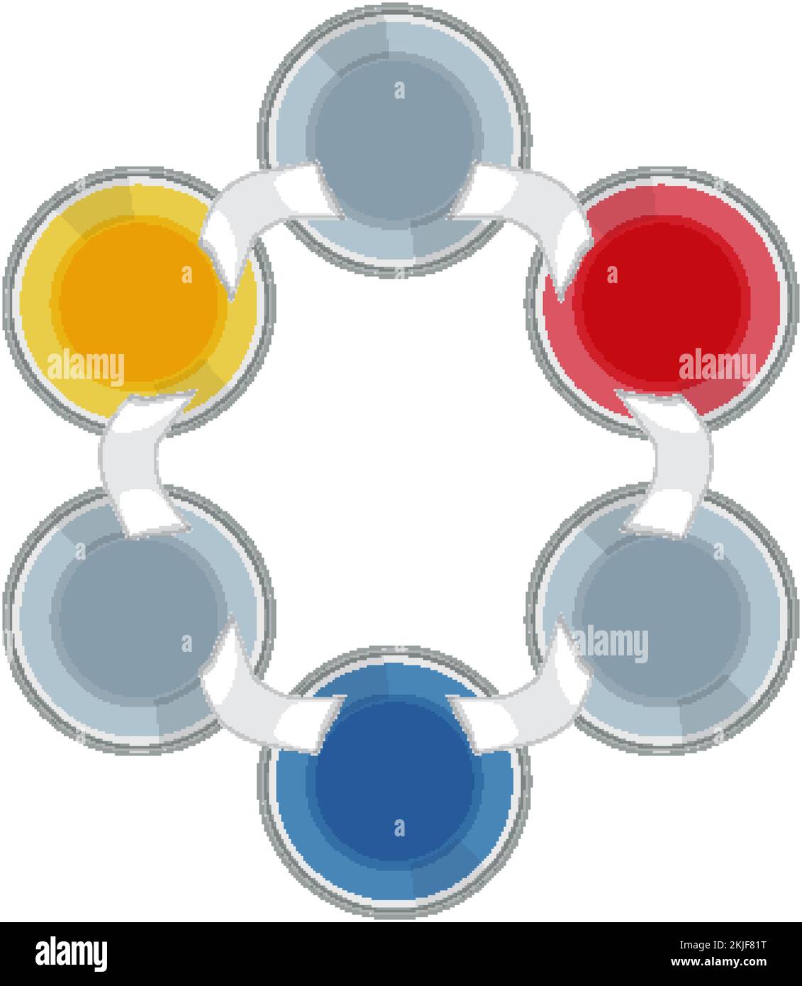 Walking water science experiment illustration Stock Vector Image & Art ...