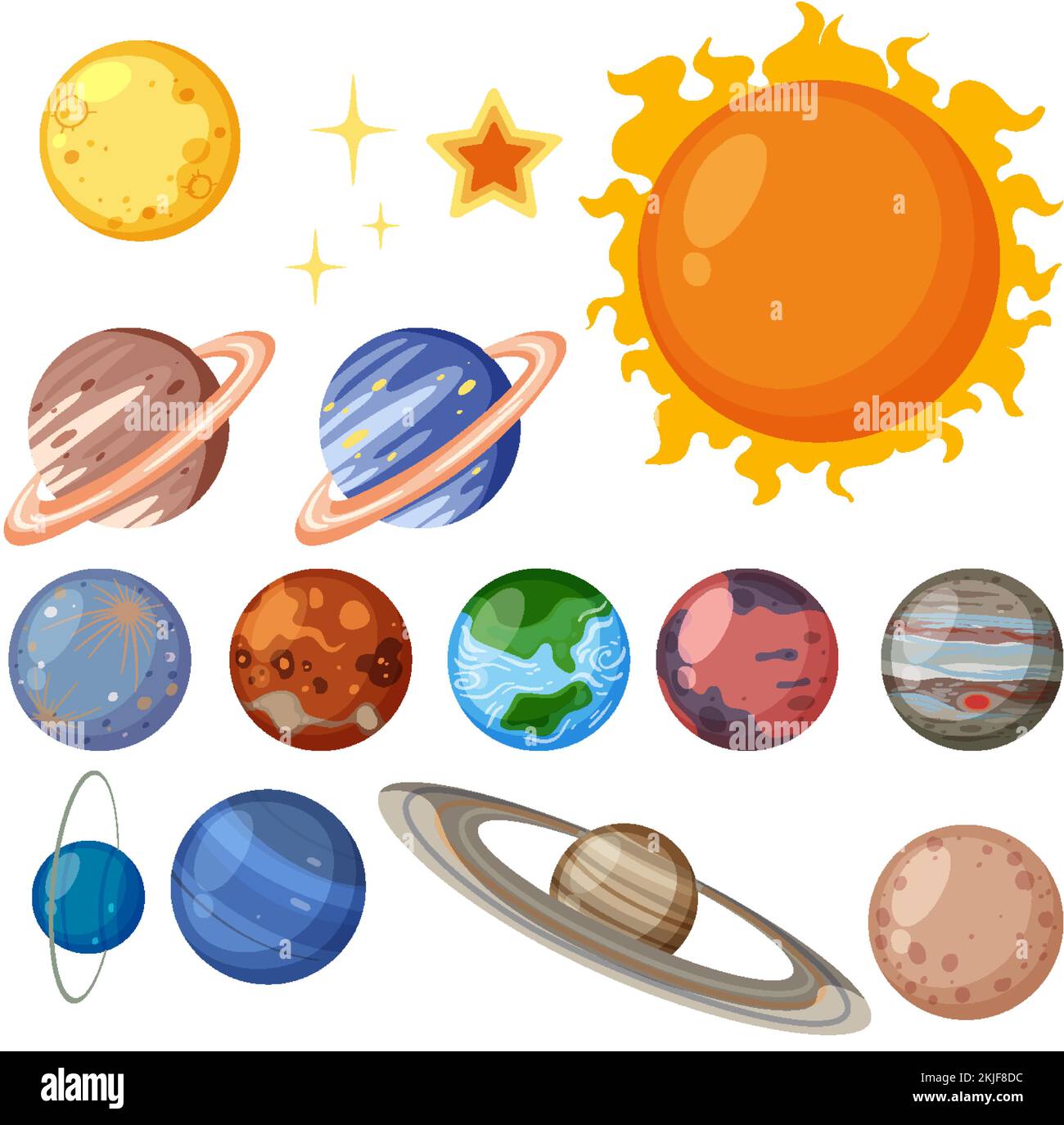 Set of solar system planets illustration Stock Vector Image & Art - Alamy Set of solar system planets illustration Stock Vector Image & Art - Alamy