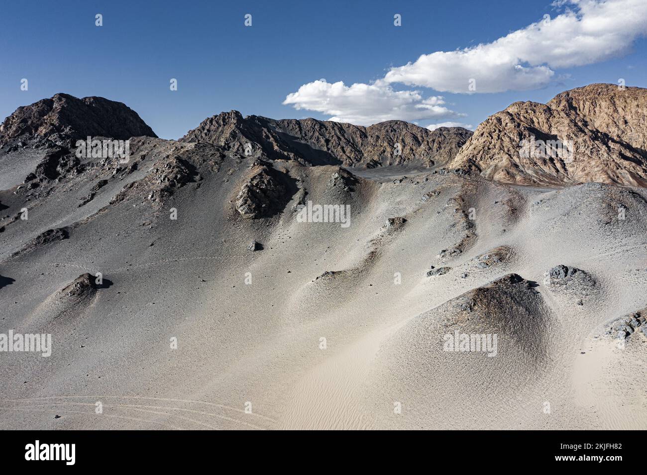 Aerial photos show the most moon-like place on earth—Heidu Mountain in ...