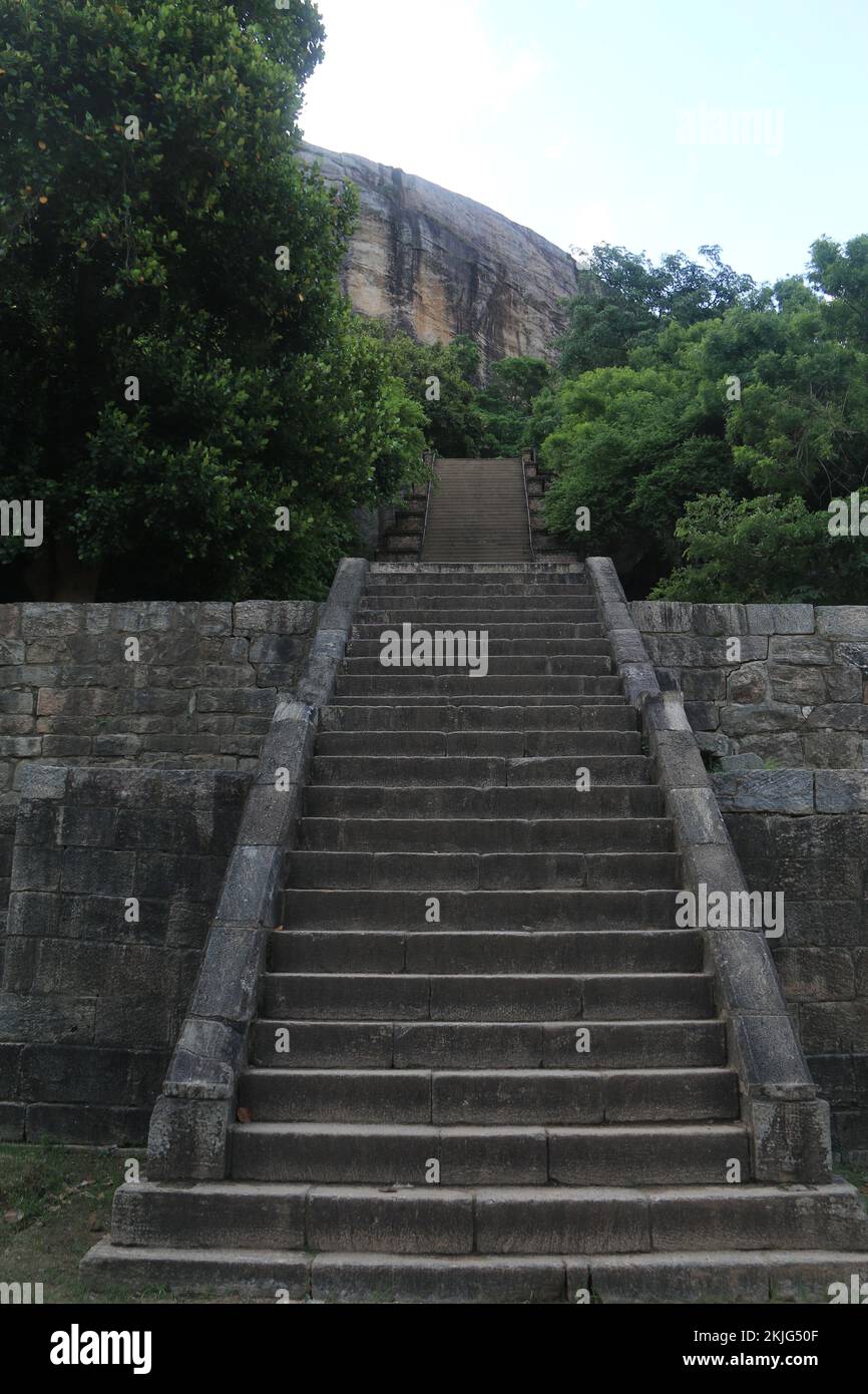 Yapahuwa was one of the ephemeral capitals of medieval Sri Lanka Stock ...