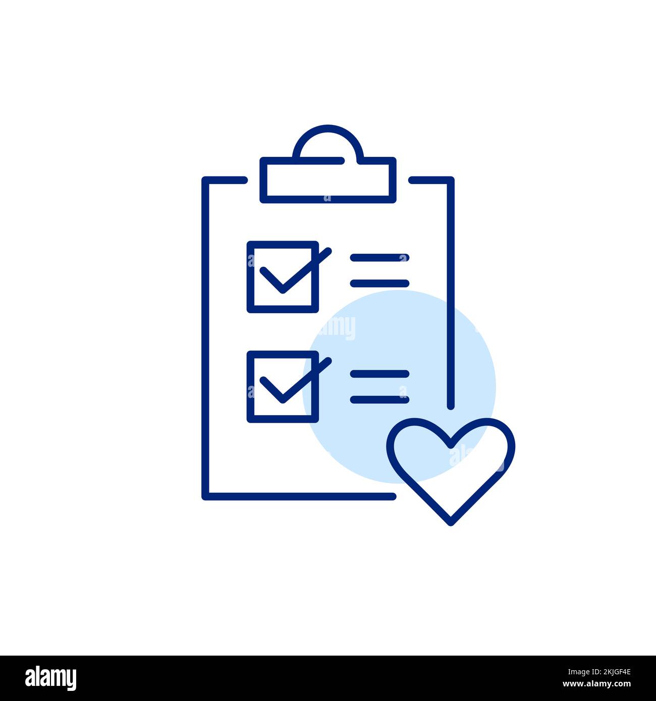 Customer review questionnaire with positive feedback. Pixel perfect ...