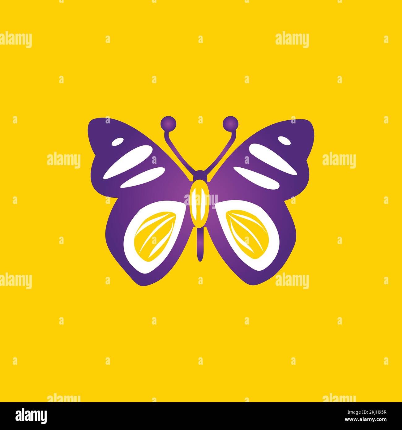 Yellow spotted moth Stock Vector Images - Alamy