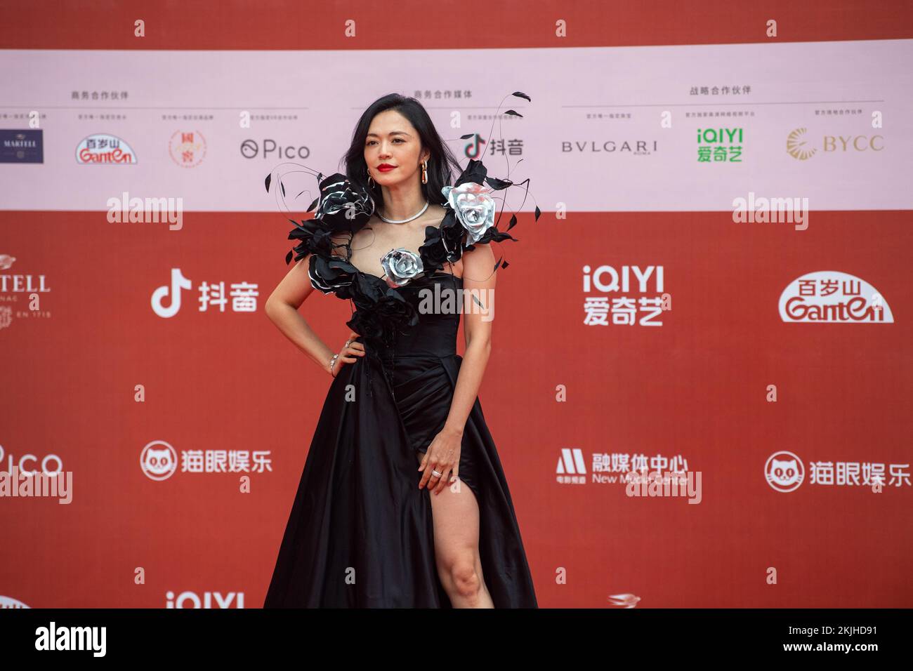 Chinese actress and philanthropist Yao Chen was on the red carpet of the 12th Beijing ...