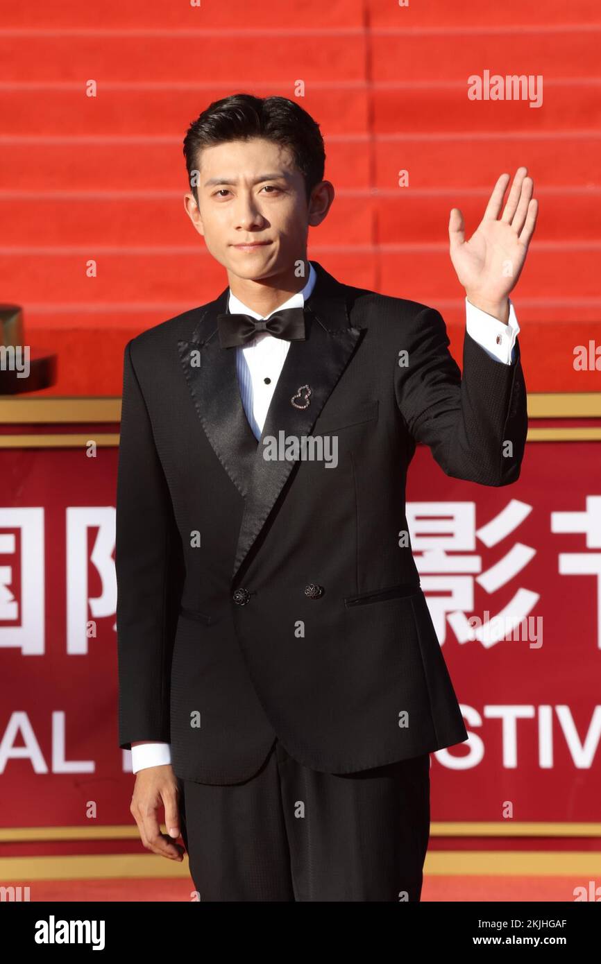 Chinese actor and former child star Zhang Yishan was on the red carpet ...