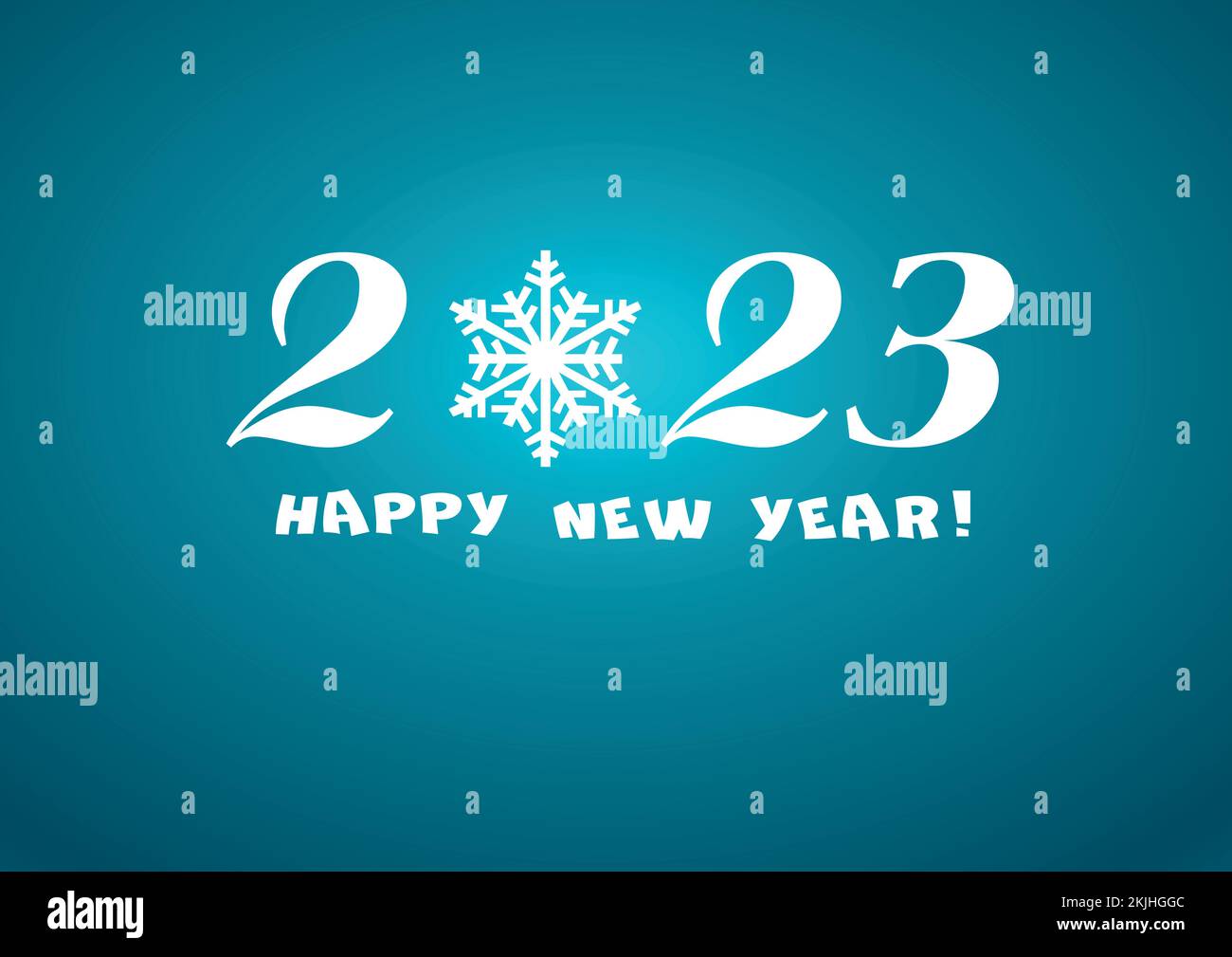 2023 Happy New Year blue background with text for your Seasonal Flyers ...