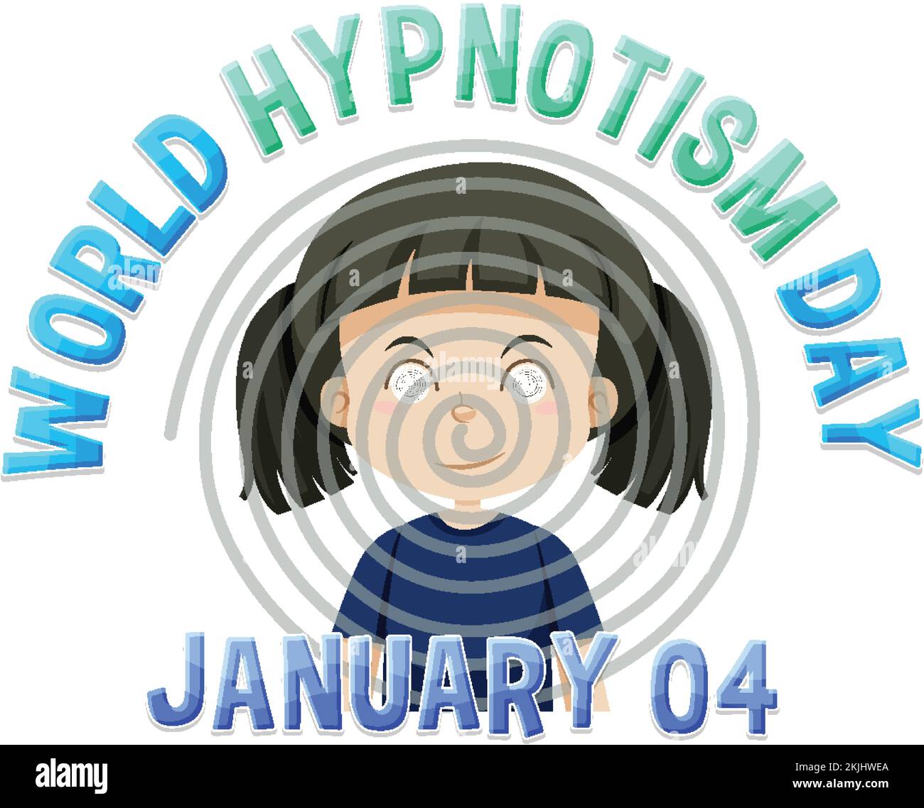 World hypnotism day banner design illustration Stock Vector Image & Art ...