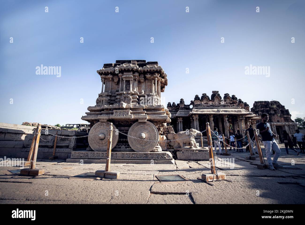 Karnataka’s tourism icon...The Stone Chariot, Hampi. Built by King ...
