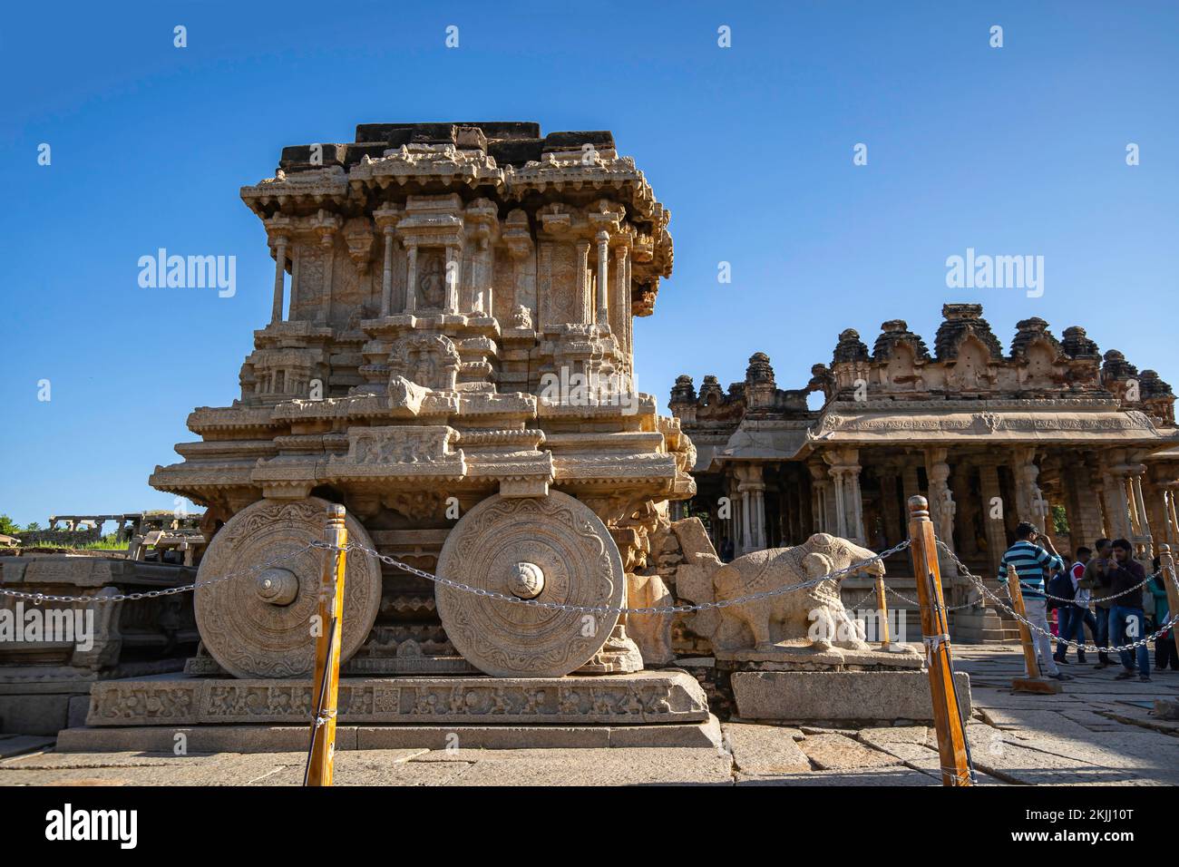 Karnataka’s tourism icon...The Stone Chariot, Hampi. Built by King ...
