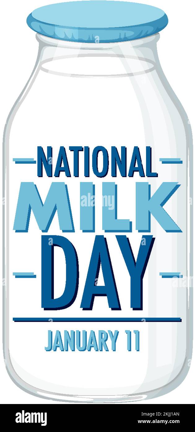 National Milk Day Banner Design illustration Stock Vector Image & Art ...