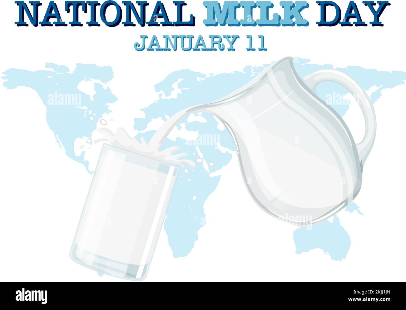 National Milk Day Banner Design illustration Stock Vector Image & Art ...