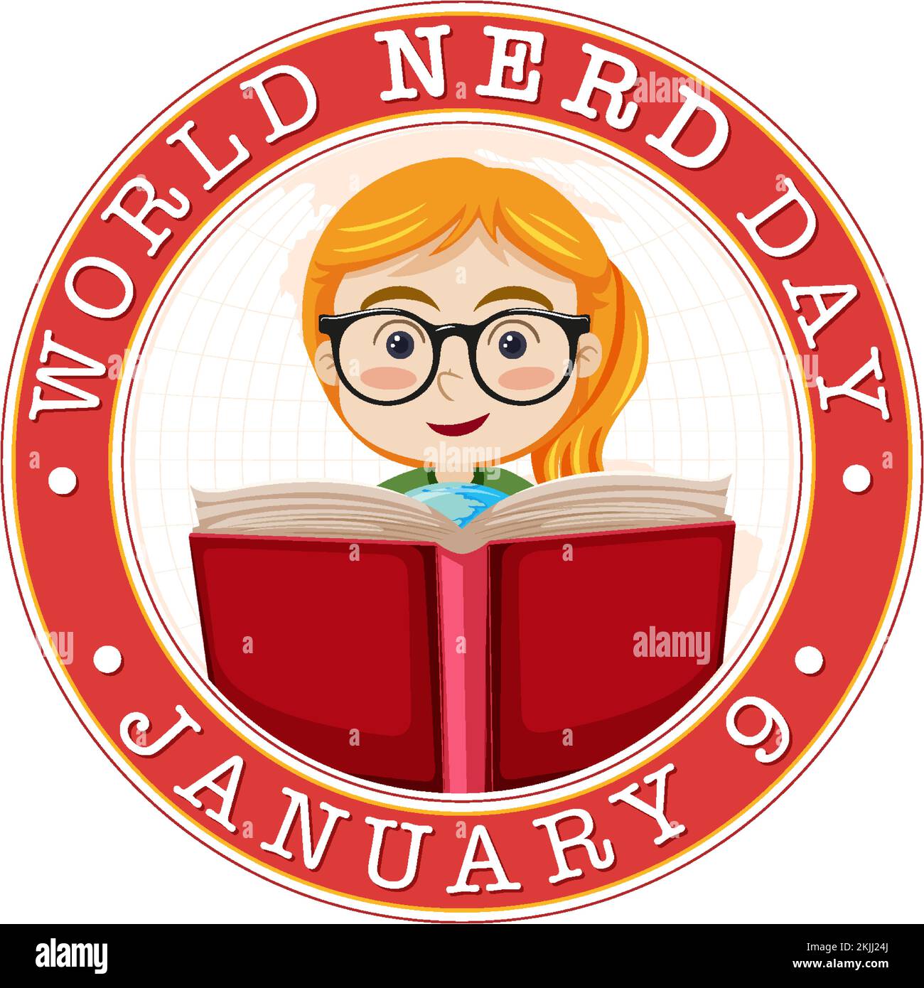 World Nerd Day banner design illustration Stock Vector Image & Art - Alamy