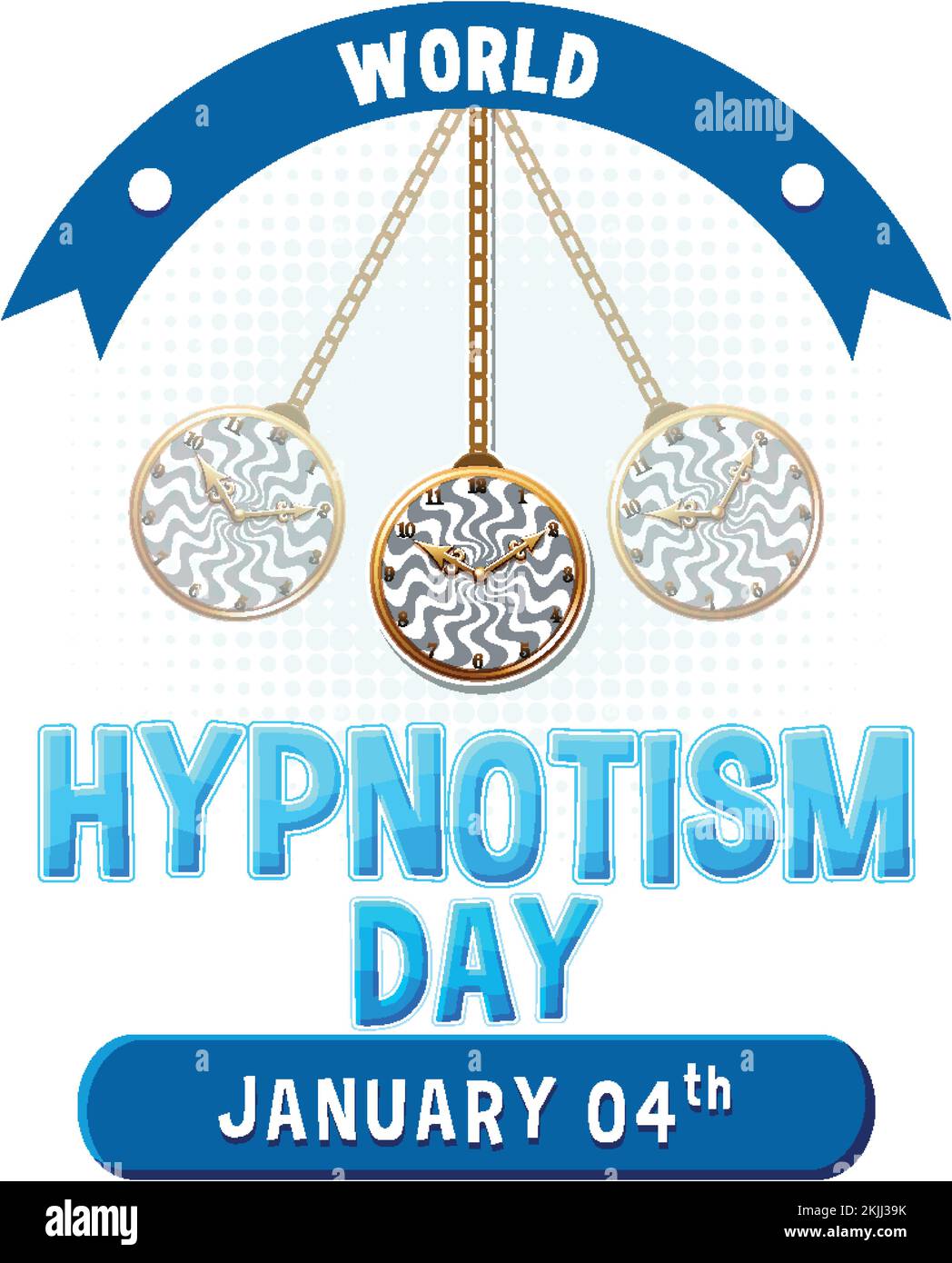 World hypnotism day banner design illustration Stock Vector Image & Art ...