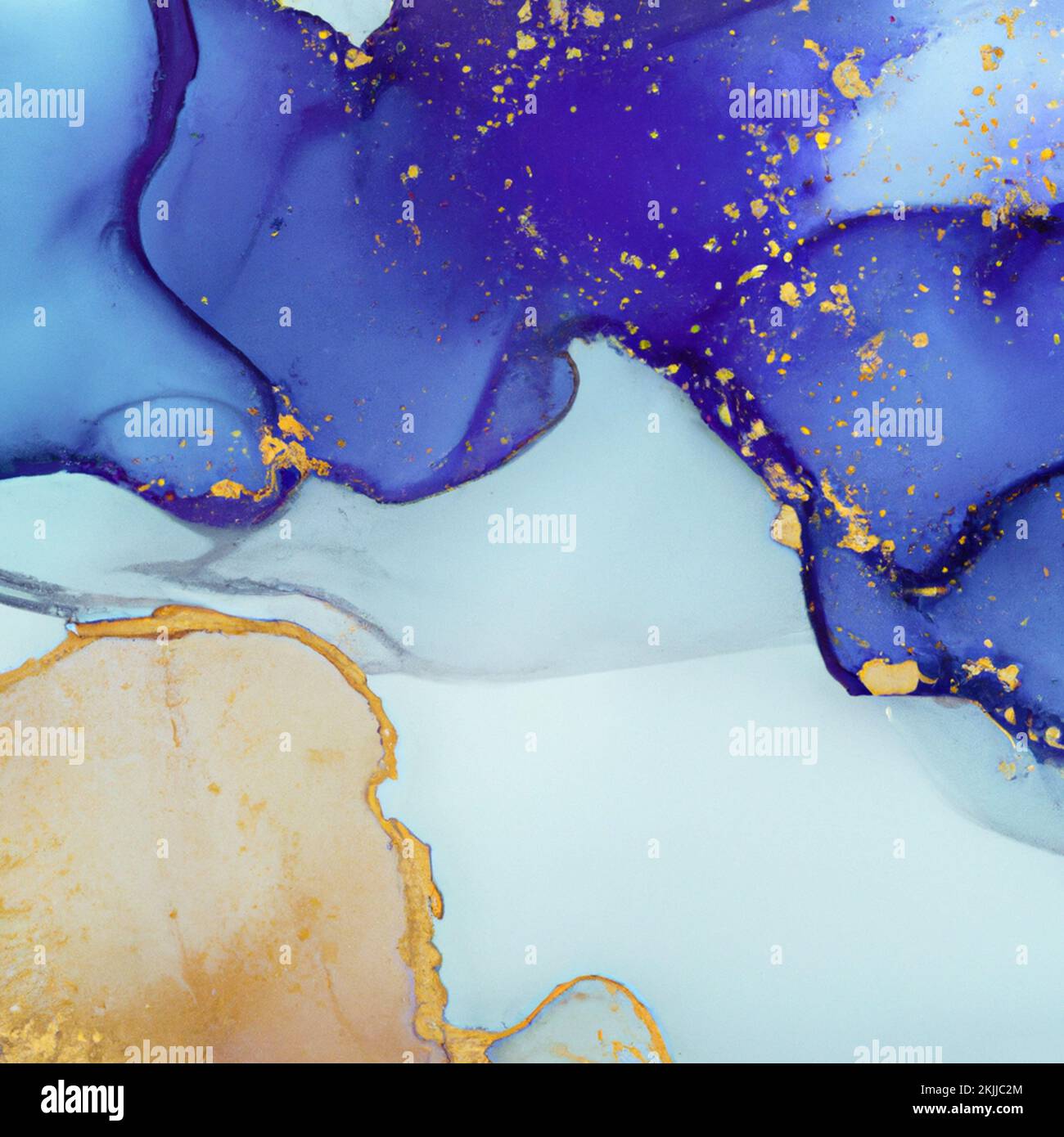 Alcohol ink illustration featuring transparent colors with hints of ...