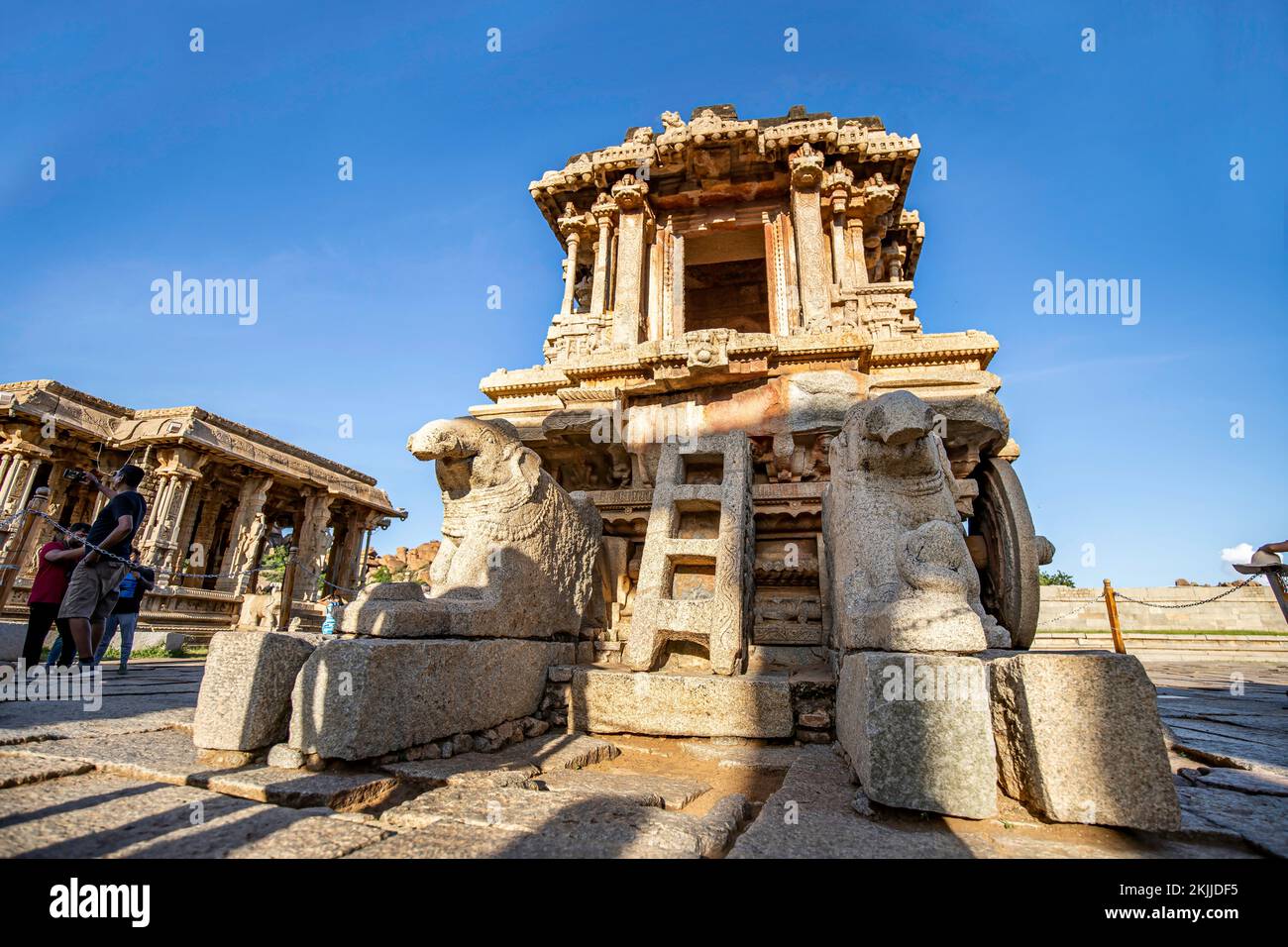 Karnataka’s tourism icon...The Stone Chariot, Hampi. Built by King ...