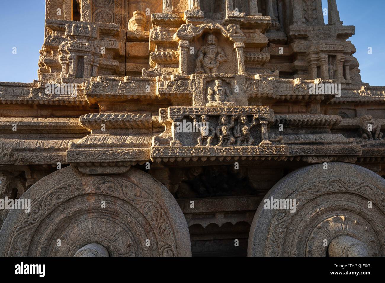 Karnataka’s tourism icon...The Stone Chariot, Hampi. Built by King ...