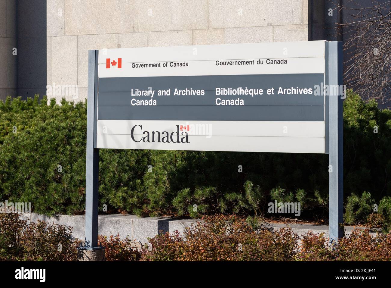 Ottawa, Canada - November 10, 2022: Library and Archives Canada in ...