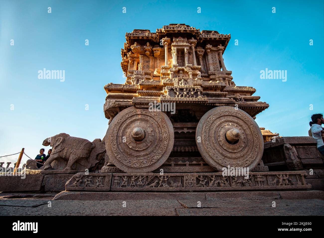 Karnataka’s tourism icon...The Stone Chariot, Hampi. Built by King ...