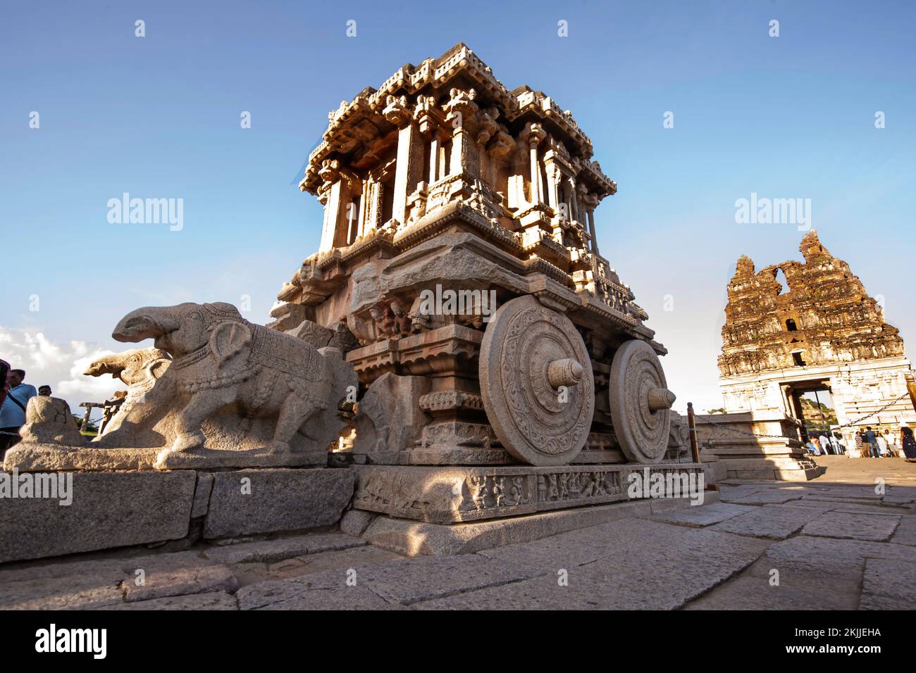 Karnataka’s tourism icon...The Stone Chariot, Hampi. Built by King ...