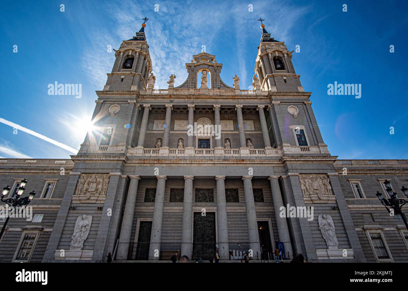 Almudena Cathedral Catholic church in Madrid Stock Photo - Alamy