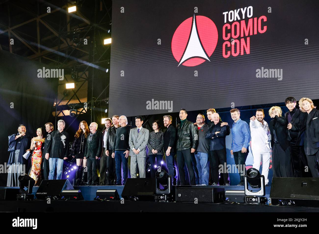 November 25, 2022, Tokyo, Japan: Special guests and organizers pose for ...