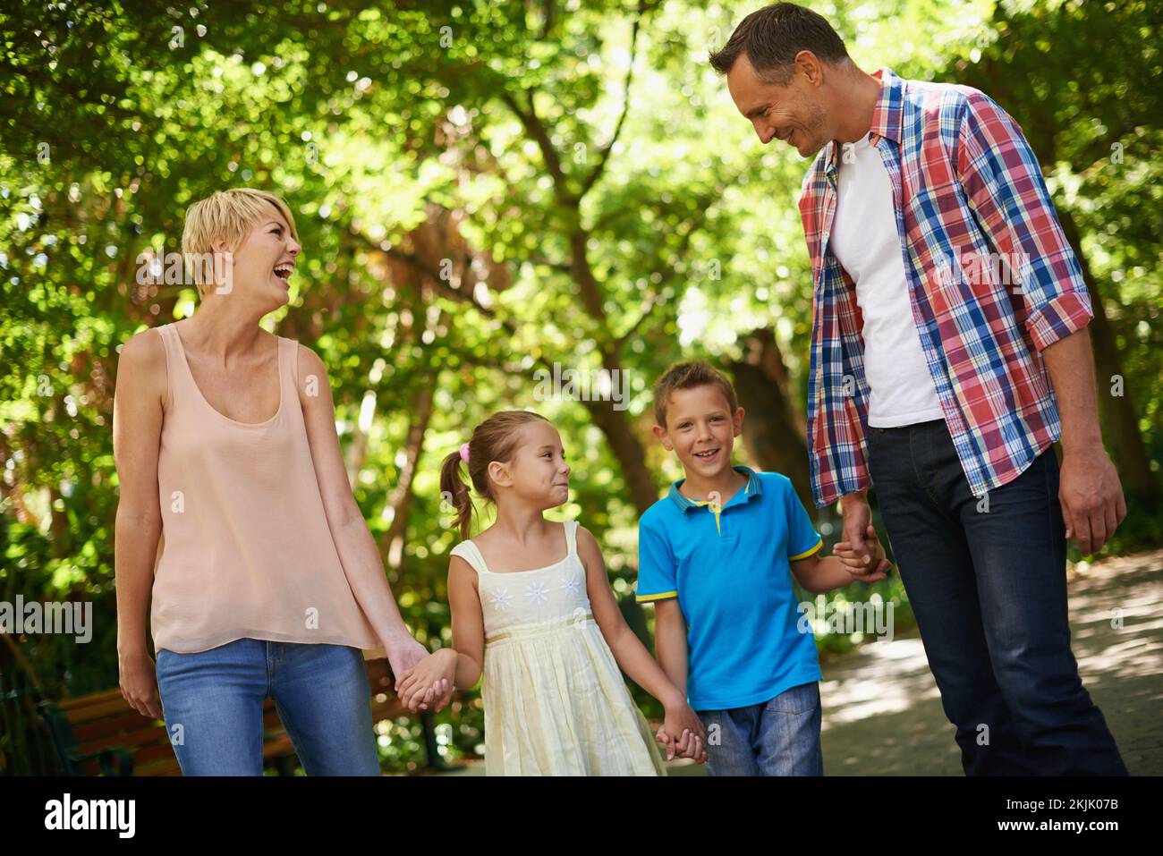 A happy family is an earlier heaven. A cropped shot of a happy family ...