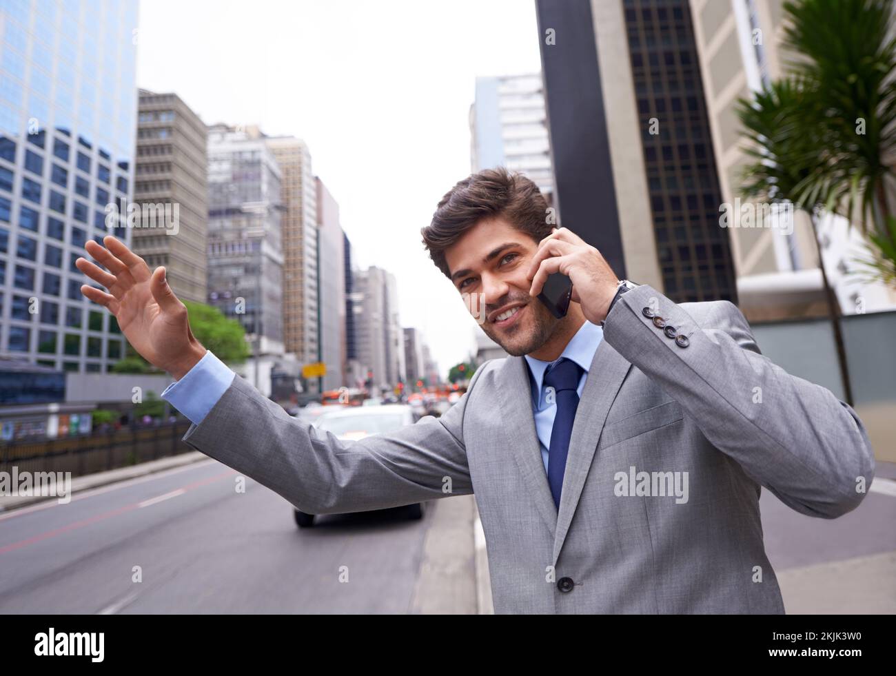 Businessman sitting in cab hi-res stock photography and images - Alamy