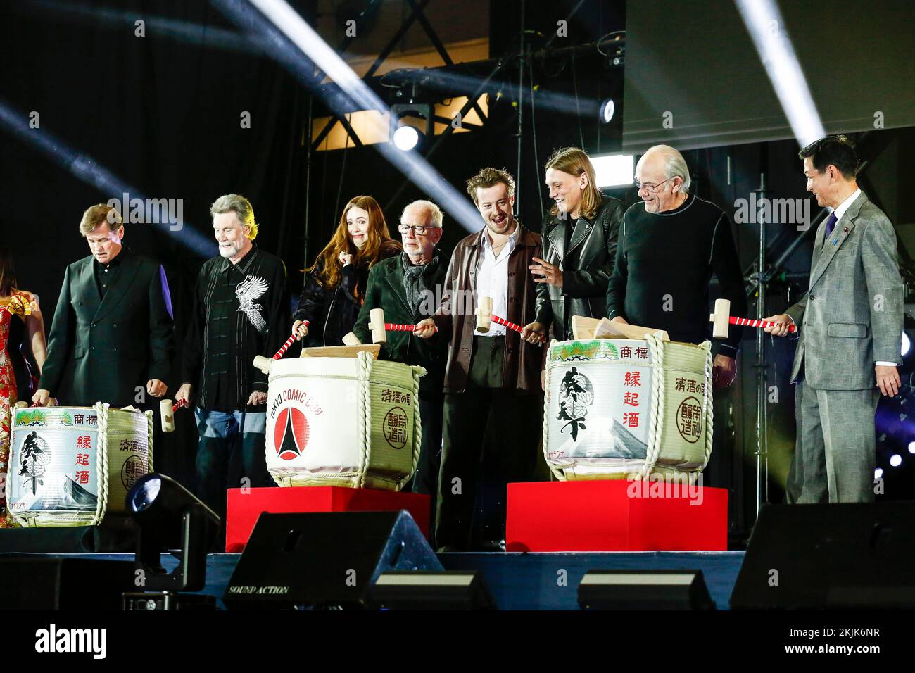 November 25, 2022, Tokyo, Japan: Special guests and organizers attend ...